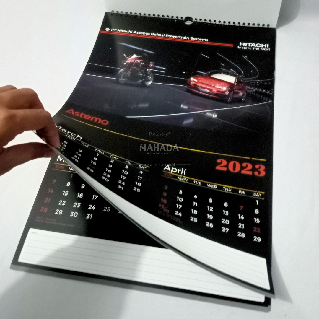 Kalender Dinding 2 Bulan 2025 - Mahada Indonesia