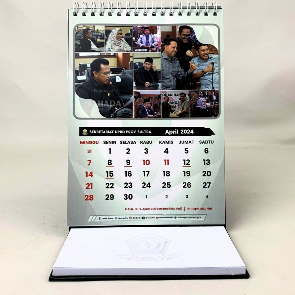 Cetak Kalender 2026 Custom untuk Kantor & Promosi | Desain Premium ...