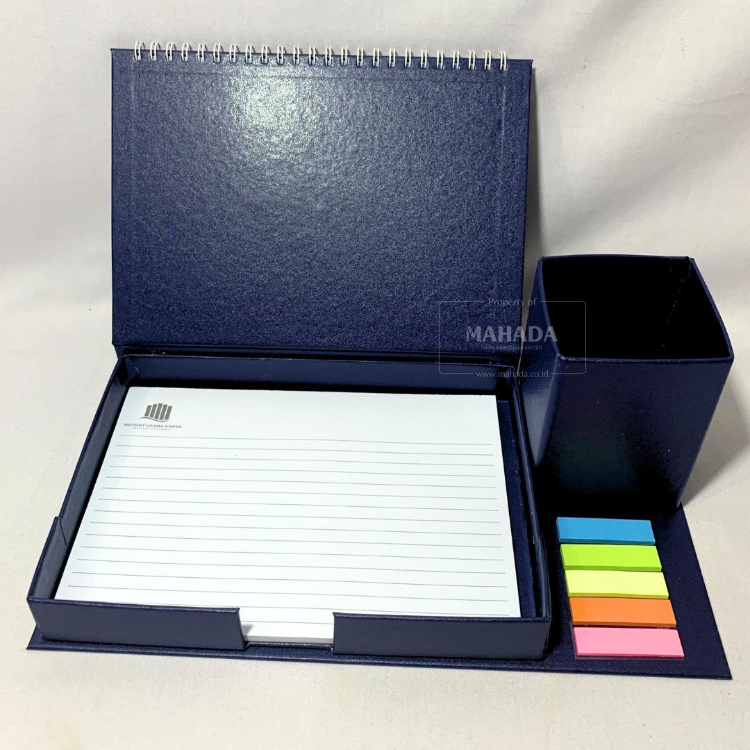 Kalender Meja Notes & Sticky - Mahada Indonesia