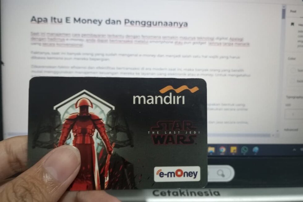 Apa Itu E Money dan Penggunaanya - Mahada
